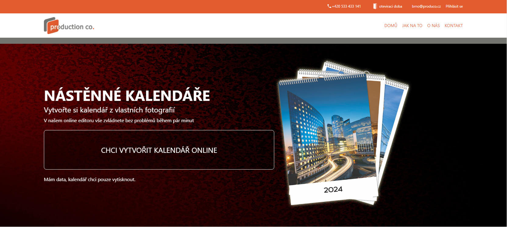 Online tvorba kalendáře z vlastních fotek | Vytvořte si fotokalendář